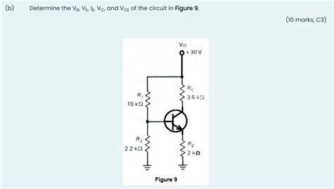 Solved Determine The Vb Ve Ie Vc And Vce Of The Chegg