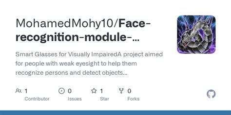 github mohamedmohy10 face recognition module graduation project