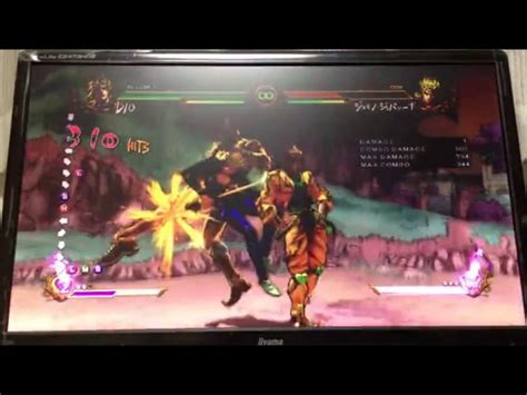 ジョジョasb Dio永久コンボ Youtube