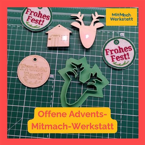 Offene Advents Mitmach Werkstatt Fläming Macht Mint