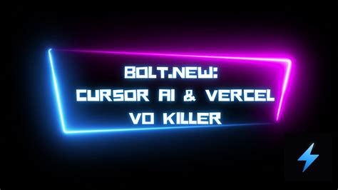 Bolt New Cursor Ai Vercel V0 Killer By Ashley Towards Agi Medium
