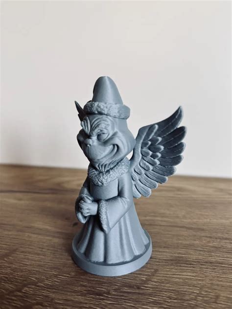 Grinch Ángel De Navidad Por Sascha K Makerworld Descarga Modelos 3d