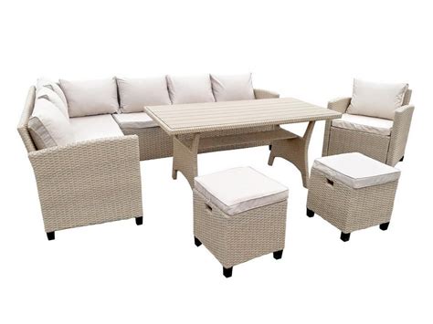 Green Spirit Gartenlounge Set Alpina Dininglounge Set Sitzgruppe