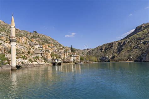 Velha Cidade De Halfeti Turquia Imagem De Stock Imagem 191701345