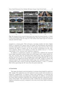 Dense Depth Estimation From Multiple Degree Images Using Virtual Depth DeepAI