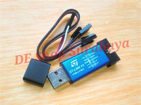 Jual St Link St Link V2 Mini Stm8 Stm32 Emulator Downloader Di Lapak