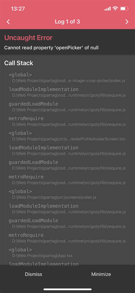 Added Imagepickeropenpicker From Example And The App Will Not Start