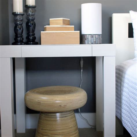 An Easy Trick To Hide Lamp Cords Lamp Cord Hide Cords Furniture Styles