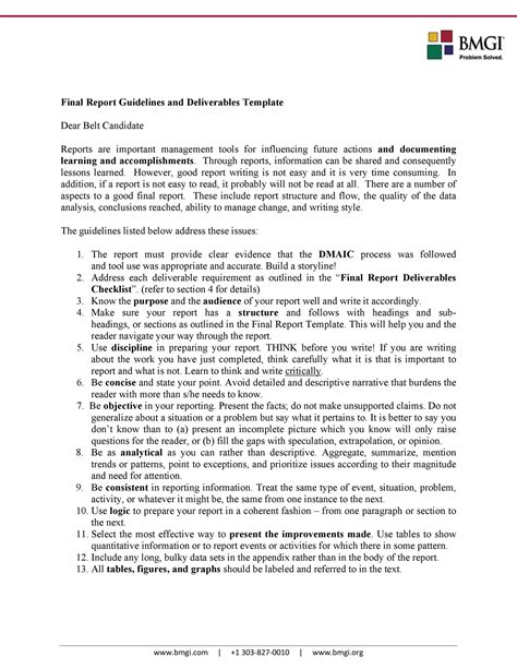 Problem Statement Template Examples