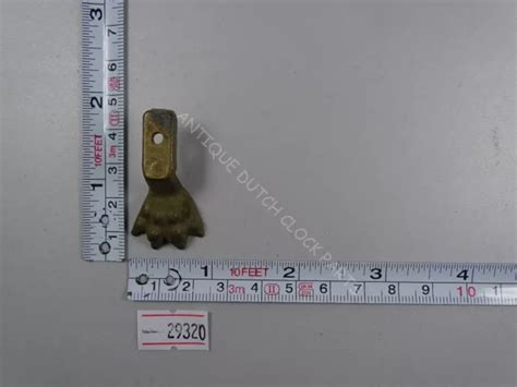 Original Brass Feet For A French Mantel Clock Approx 58 Or 15 Cm Tall £1976 Picclick Uk