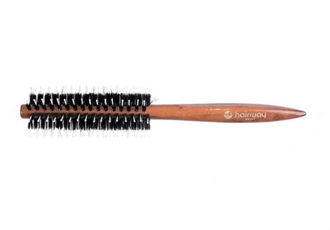 Брашинг Hairway Glossy Wood для волос, деревянный, 8 рядов, 12мм (06926 ...