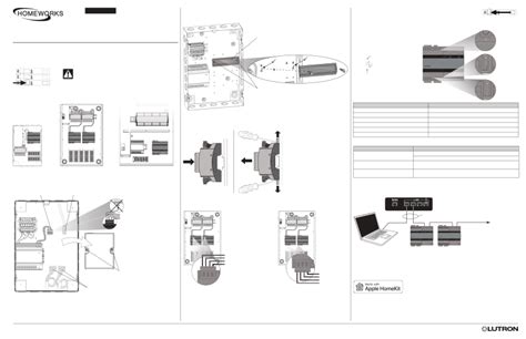 Lutron Electronics Homeworks Qsx Hqp7‑1 Computer Hardware Installation Instructions Pdf View