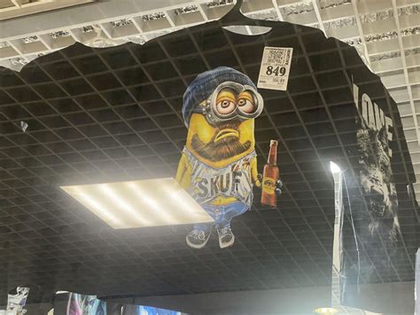 Миньон скуф с пивом Мем Эксперт