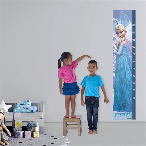 Frozen Height Chart Wall Sticker Babble Wrap
