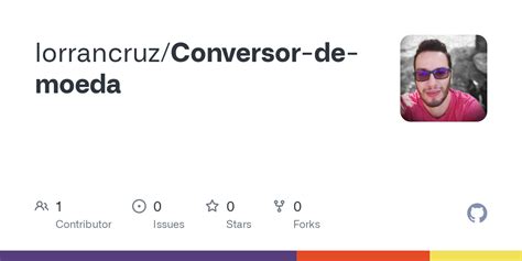 GitHub Lorrancruz Conversor De Moeda