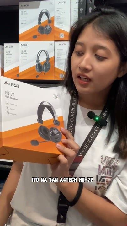 A4tech Hu 7p Comfort Fit Stereo Usb Headset A4tech Youtube