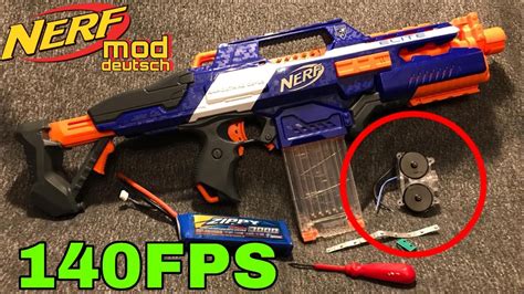 Nerf Elite Rapidstrike Mod Guide Deutsch Youtube