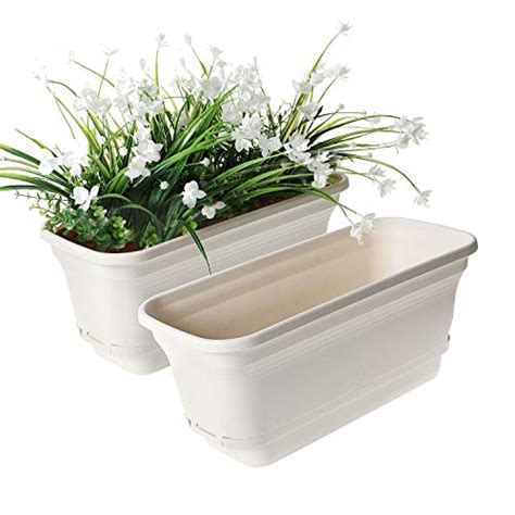 Compare Price Rectangular Plastic Plant Pots On