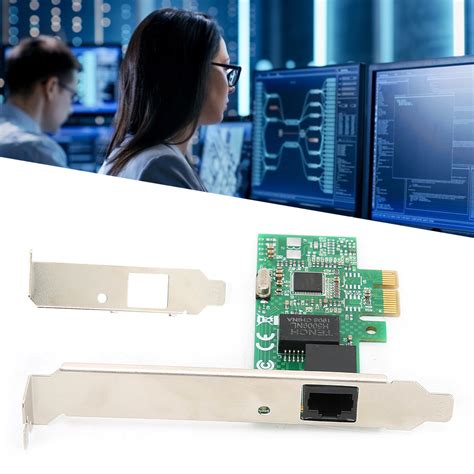 Titishop Gigabit Network Card Ethernet Server PCIe Powerful 10 100 1