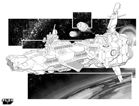 Battletech Thresher Class Heavy Cruiser By Sharlin On Deviantart