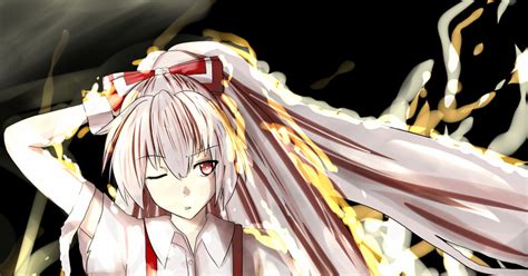 東方 深秘録妹紅 青芝のイラスト Pixiv