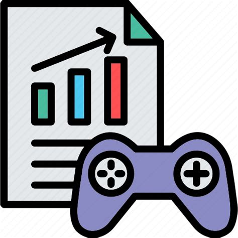 Game Growth Analysis Game Controller Game Analysis Game Chart Icon Download On Iconfinder