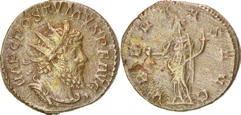 antoninianus coin postumus billon ric 330 ef 40 45 ma shops