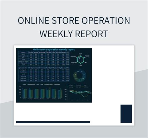 Free Operational Report Templates For Google Sheets And Microsoft Excel Slidesdocs