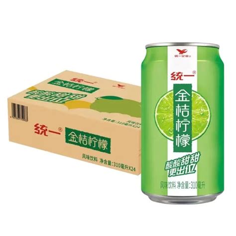 统一金桔柠檬310ml 24罐