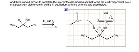 Solved Add Three Curved Arrows To Complete The Intermolecular