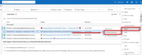 How To Report Phishing Emails In Outlook