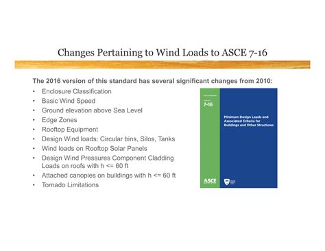 Comparision Of Asce Asce7 10 To Asce7 16 Of Wind Load Pdf