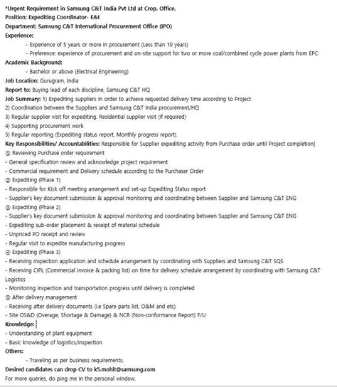 Mohit Chaudhary On Linkedin Hiring Expeditingcoordinator Expeditors