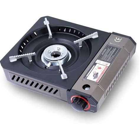 Réchaud à Gaz Portable Rechaud Camping Gaz Au Butane 3300W Réchaud de
