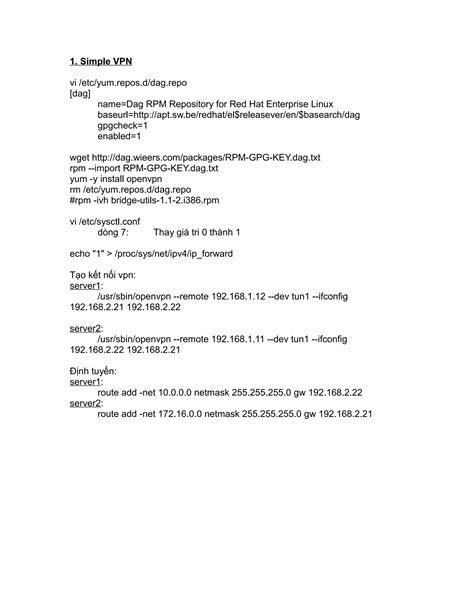 1 Openvpn Simple Rtf Computer Networking Computing