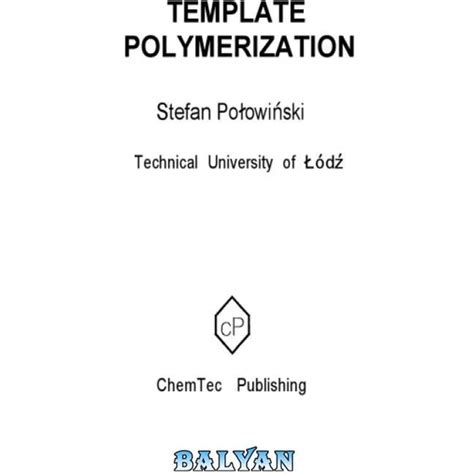 خرید و قیمت دانلود کتاب Template Polymerization ترب