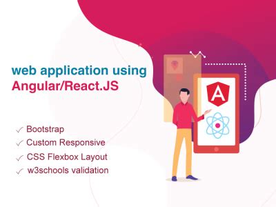 Web Application From PSD FIGMA XD PDF Using Angular React JS Upwork