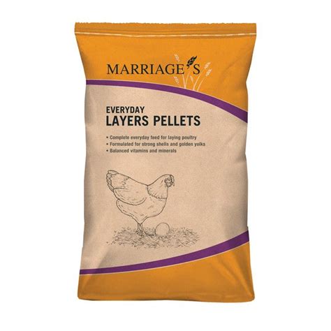 Marriages Everyday Layers Pellets 20kg Nantwich Pet Centre