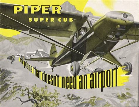 Old Super Cub Avertising Supercuborg