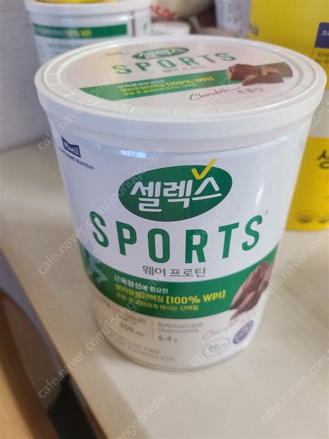 셀렉스 스포츠 웨이 프로틴 파우더 초콜릿 1통팝니다 헬스용품 중고나라