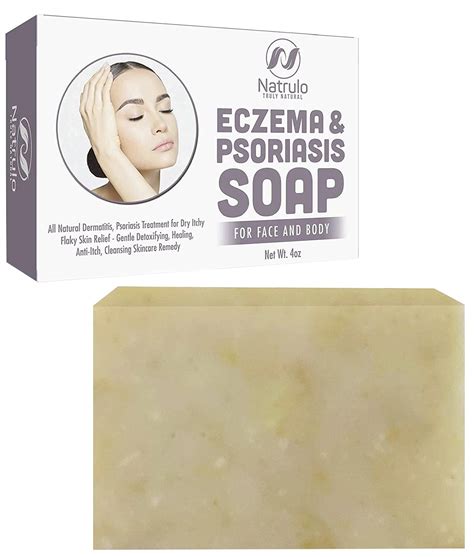 Buy Lov Eczema Face Soap Body Wash Bar All Natural Psoriasis