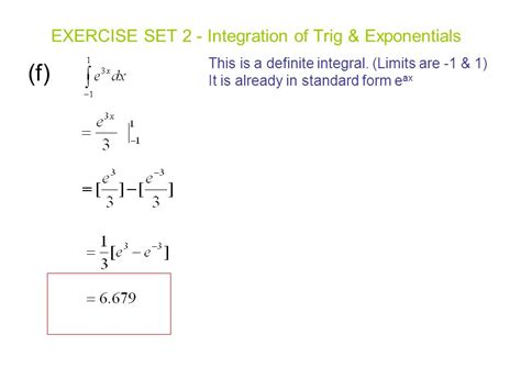Integration Rules Eax