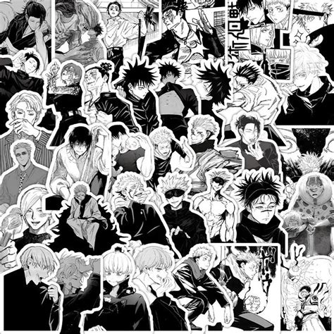 Cl Ssico Anime Adesivos Para Crian As Jujutsu Kaisen Legal Itadori Yuji