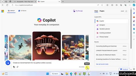 Copilot For Marketing Studyopedia