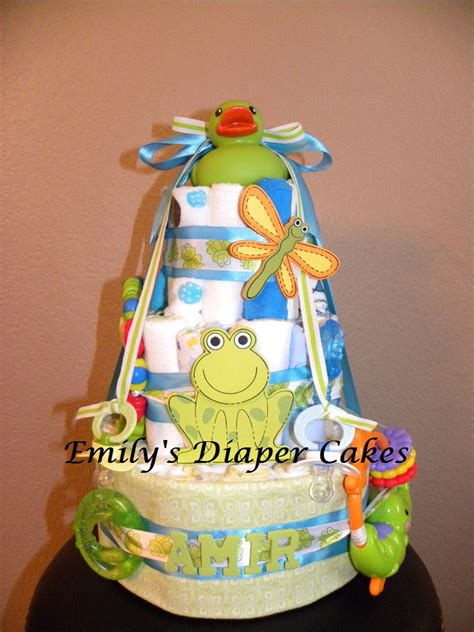 Diaper Cakes By Emily Another Frog Cake