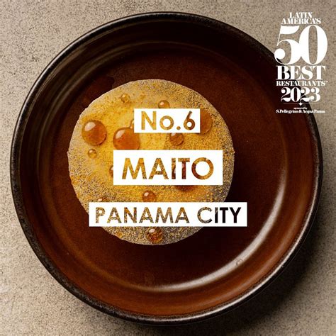 Chef Mario Castrellón Recibe Premio Internacional Y Su Restaurante Maito Se Coloca Como El Sexto