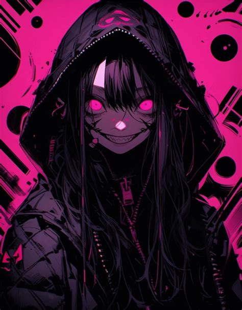 邪魅一笑，病娇疯批少女