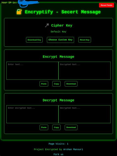 encryptify opensource cybersecurity encryption webdevelopment