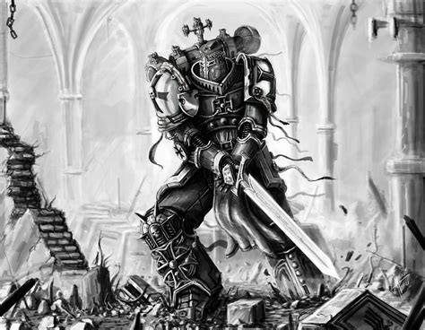 Black Templars Чёрные Храмовники Space Marine Adeptus Astartes