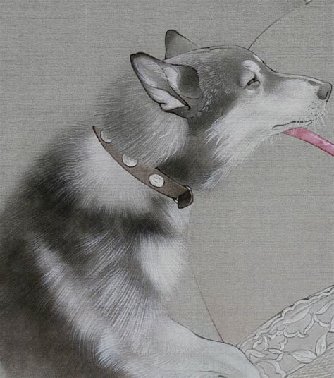 沈宁的画 宁画 宁工笔画 大山谷图库